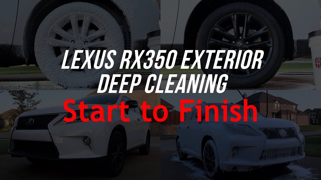 DIRTY CAR Detailing - Lexus RX350 | Exterior - YouTube