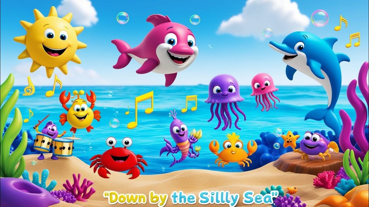 "🌊 Dive Into Fun! 'The Sea Song' - Nursery Rhymes for Kids!" - YouTube