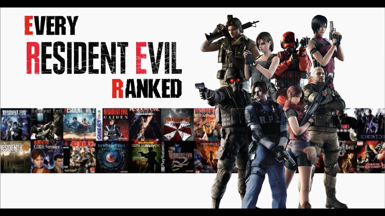 Every Resident Evil RANKED - YouTube