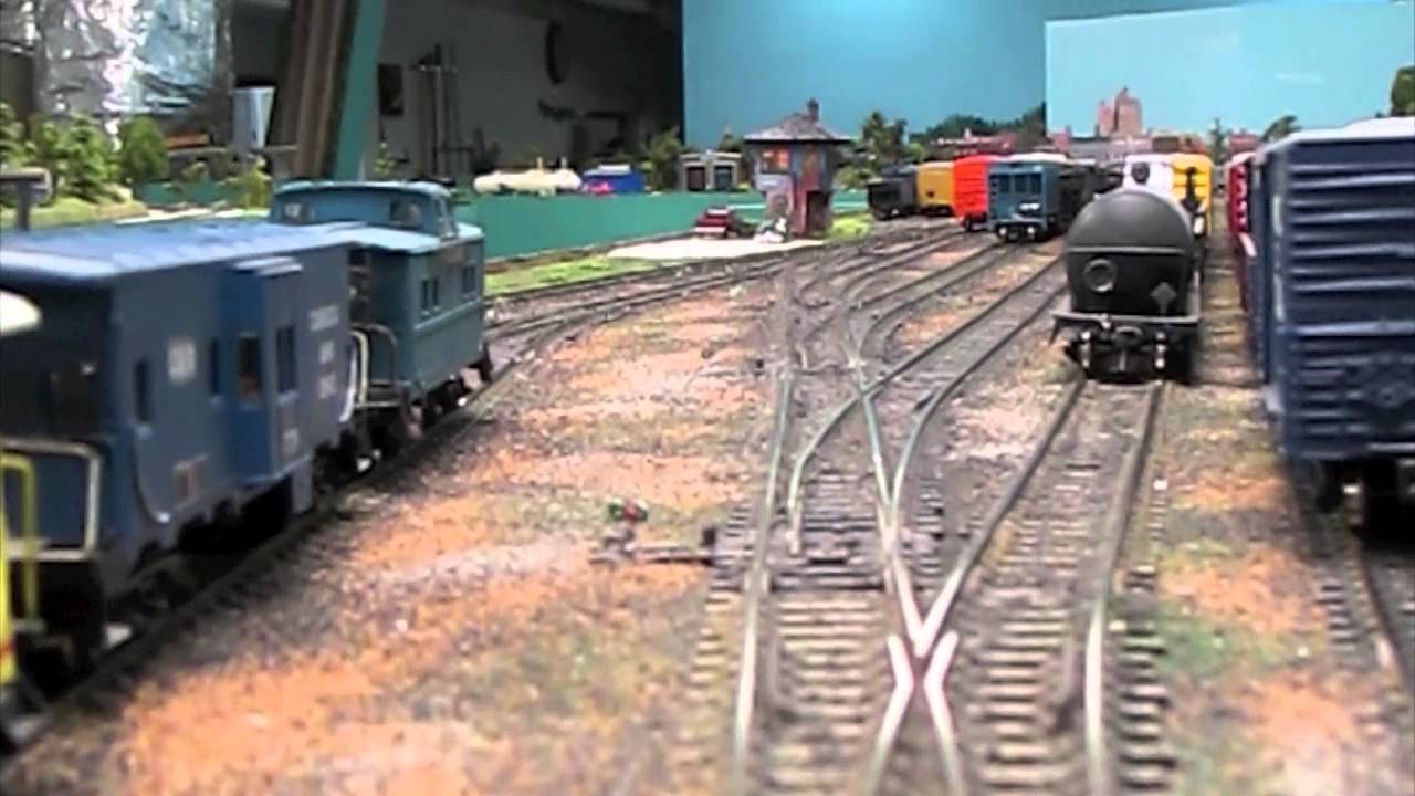 Caribou and Ohio HO Model Railroad - YouTube