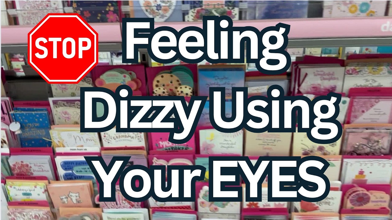 3 Best Exercises to Reduce Dizziness when using your eyes - YouTube