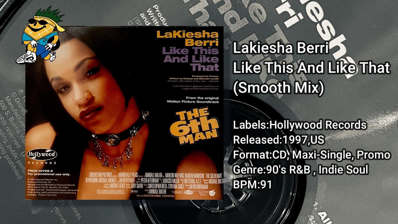 Lakiesha Berri - Like This And Like That (Smooth Mix) 1997 CDS - YouTube