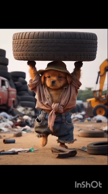 Stray dog boy made fun of by his friends because he didn't have a car # ...