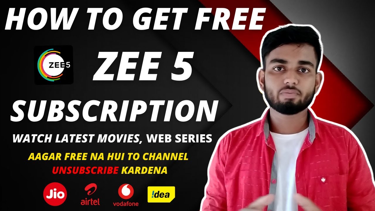 How to Active FREE Subscription on ZEE5 in Hindi | Watch New Movies Web ...
