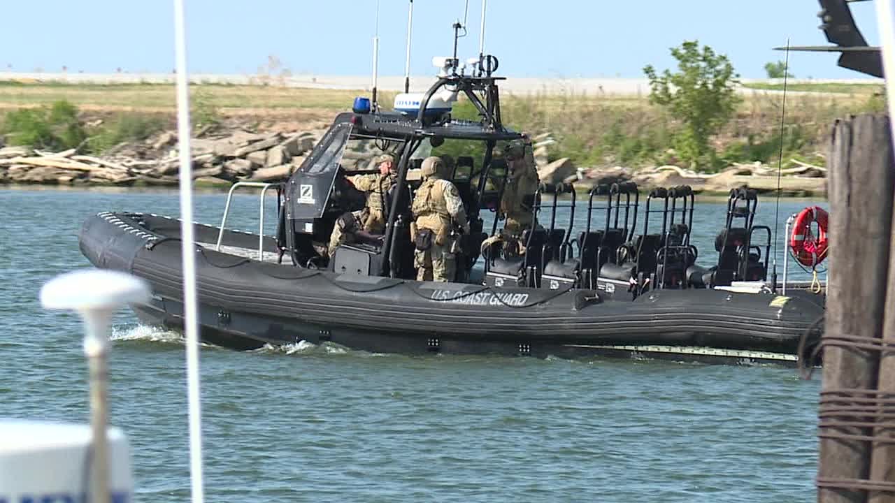 RNC Lake Erie security has U.S. Coast Guard on additional patrols - YouTube