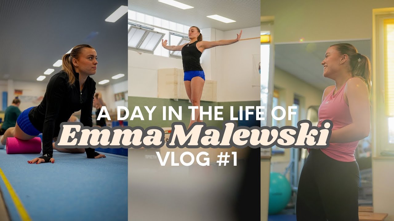 VLOG #1 /| Follow my training day - focus on the comeback 2025 // Emma ...