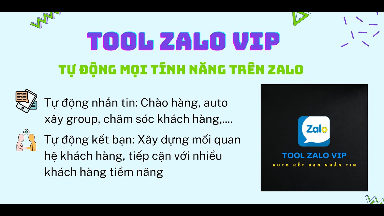 Tool Zalo VIP Auto Nhắn Tin, Kết Bạn | Phần Mềm Tự Động Mọi Tính Năng ...