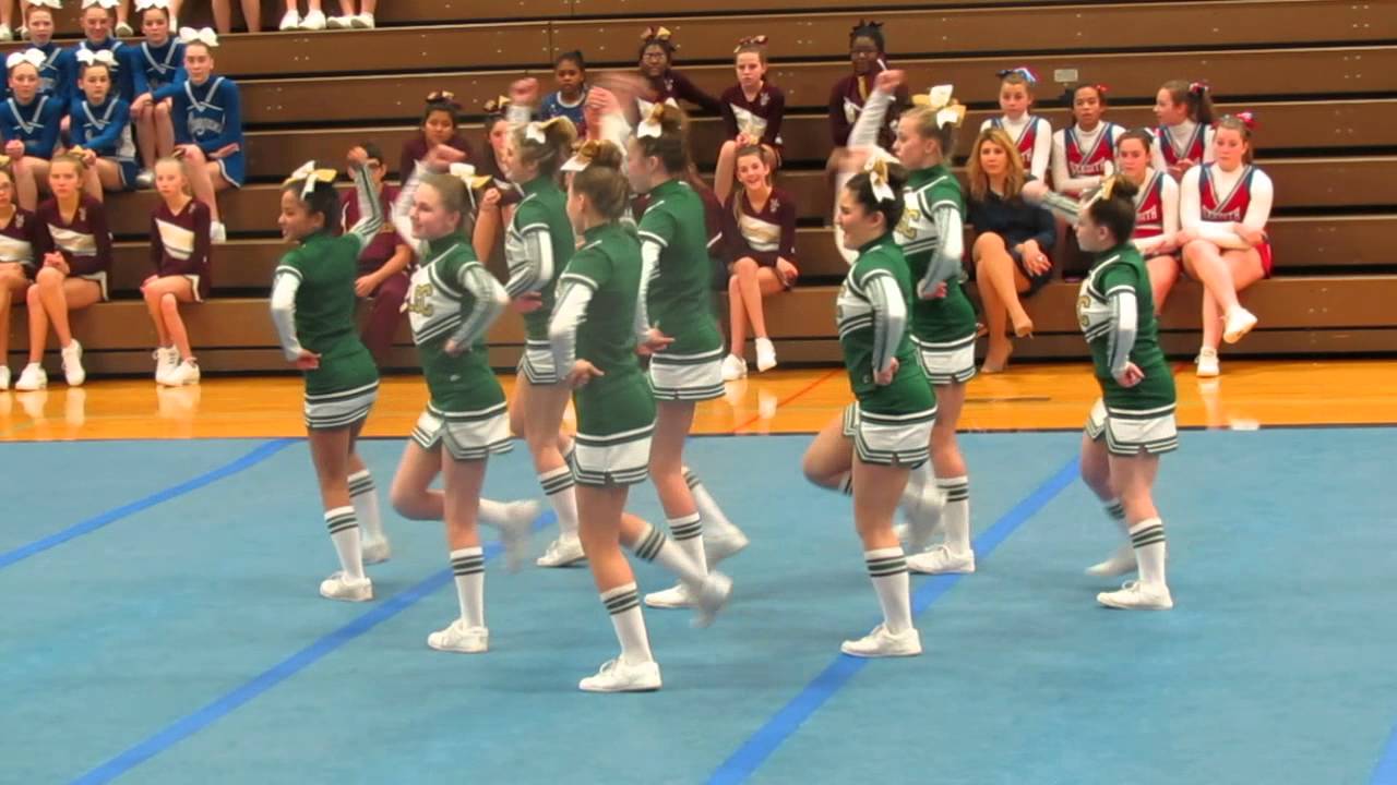 Winter CYO Championships 2016 - OLGC Varsity Cheer - Round 2 - YouTube