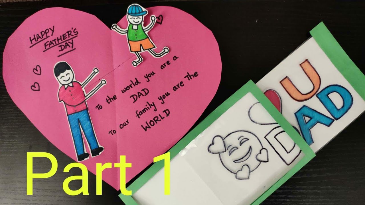 Colorful Magic card/ how to make DIY magic card /Father's day/DIY card ...