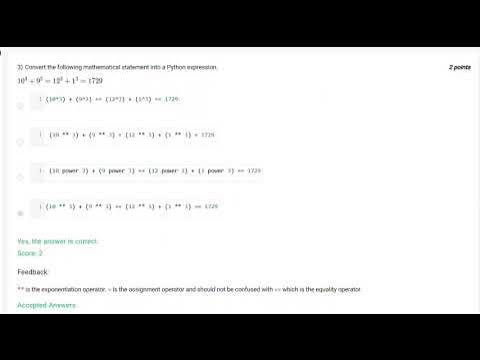 IIT Madras BS Degree Python week1 Graded assignment - YouTube