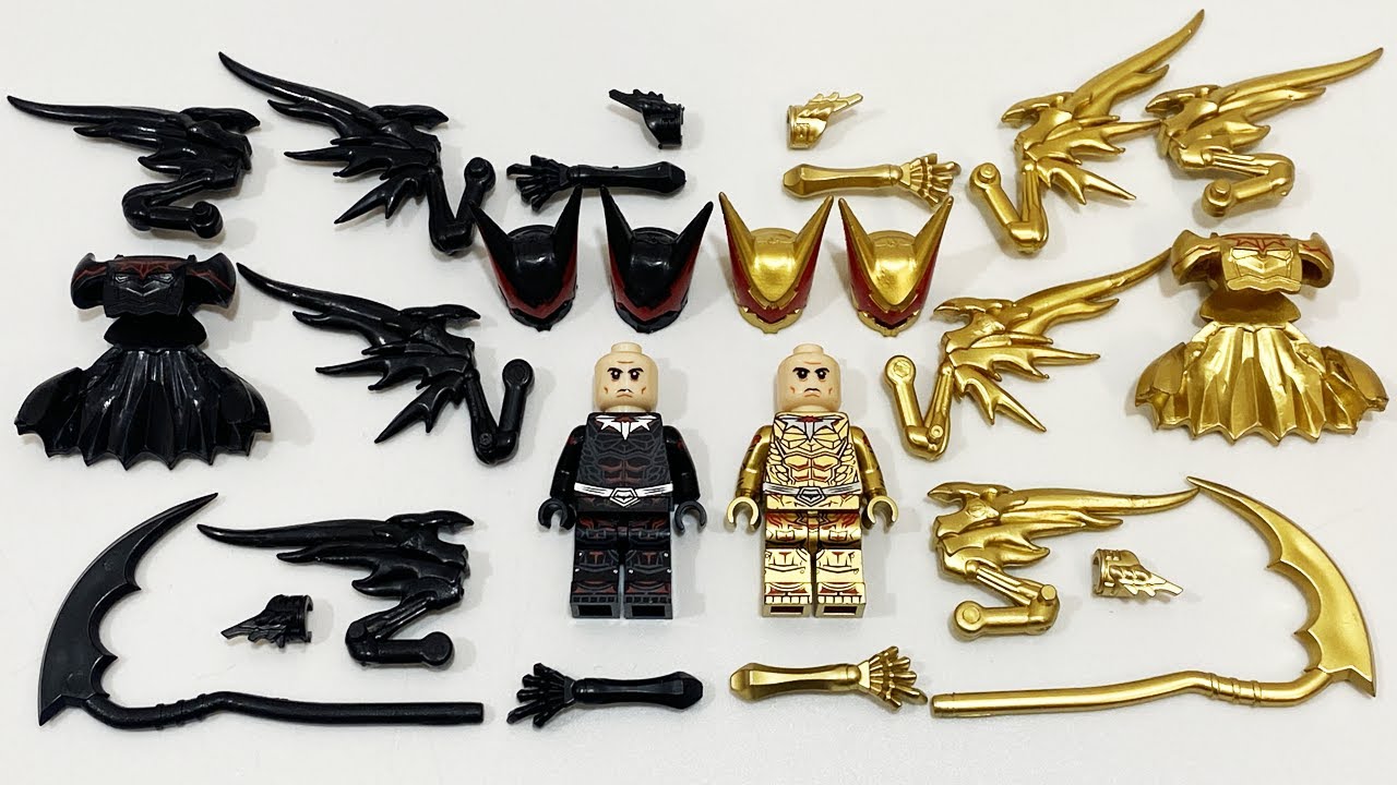 LEGO Batman | Hell Armored Batman | Hellbat Armor | Unofficial Lego ...