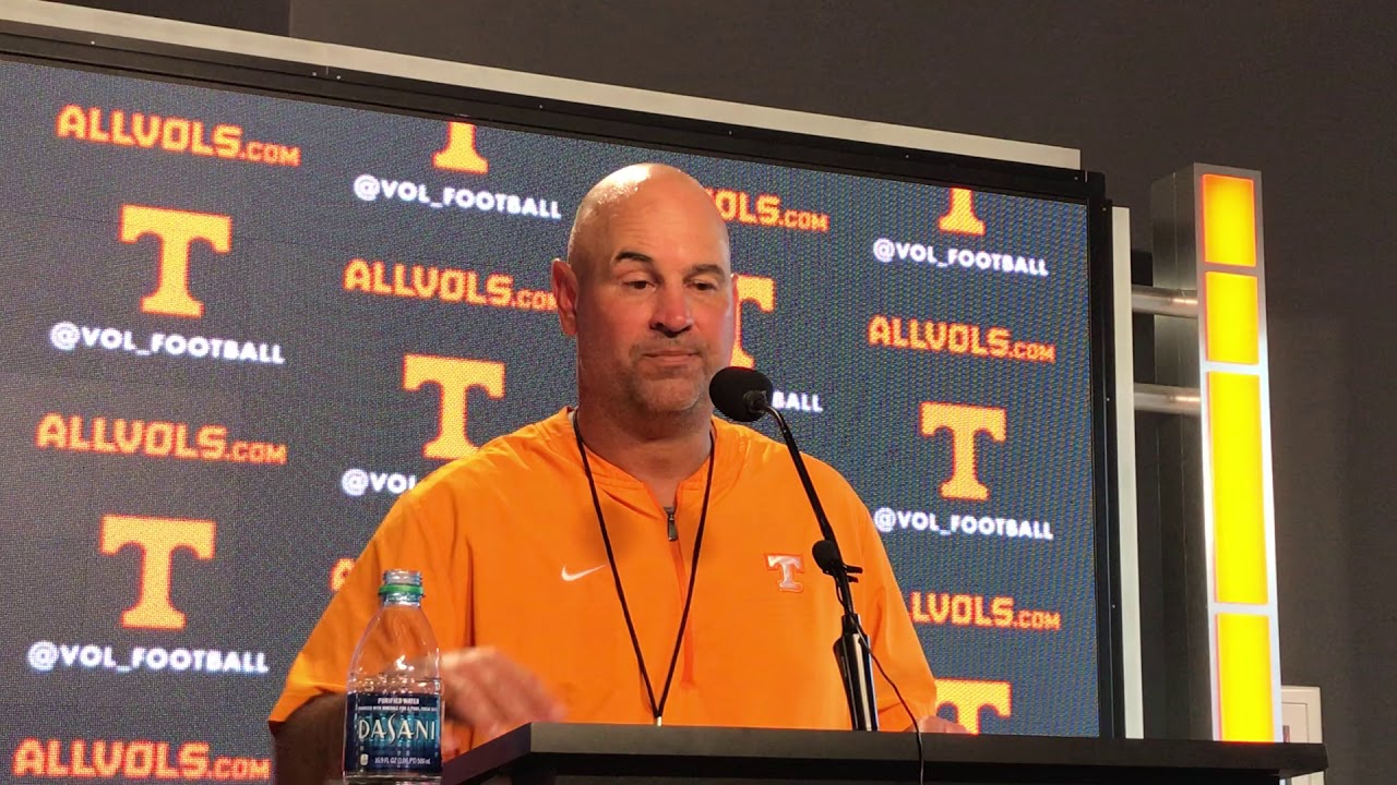 Jeremy Pruitt explains why Warren Burrell is impressive with Tennessee ...