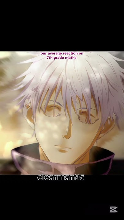 Gojo edit #maths #anime #jujutsukaisen #edit #gojo - YouTube