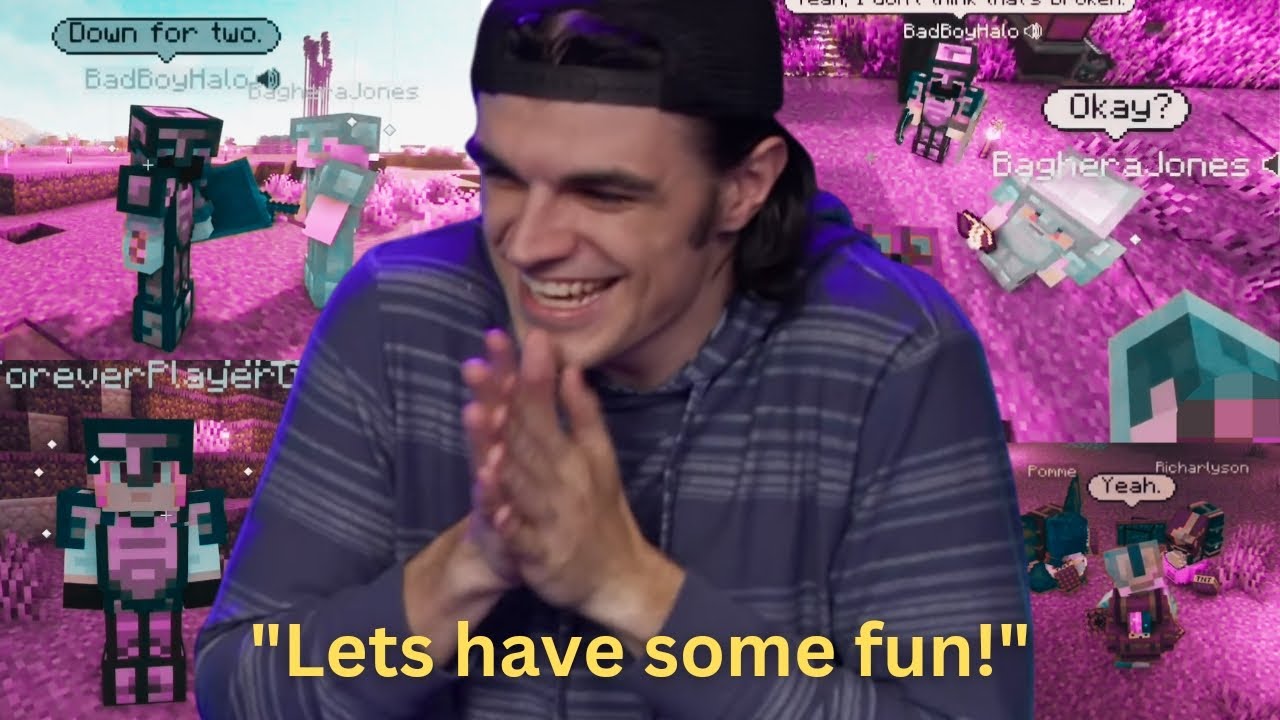 Foolish being the comic relief during QSMP lore for 17 minutes straight ...