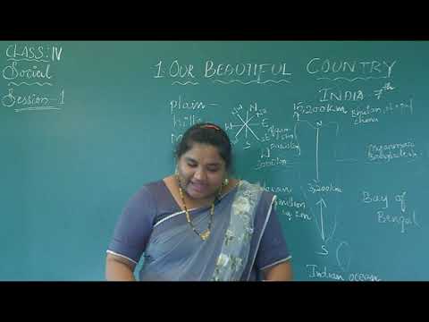 OUR BEAUTIFUL COUNTRY | CLASS 4 | SOCIAL STUDIES | CHAPTER 1 - YouTube