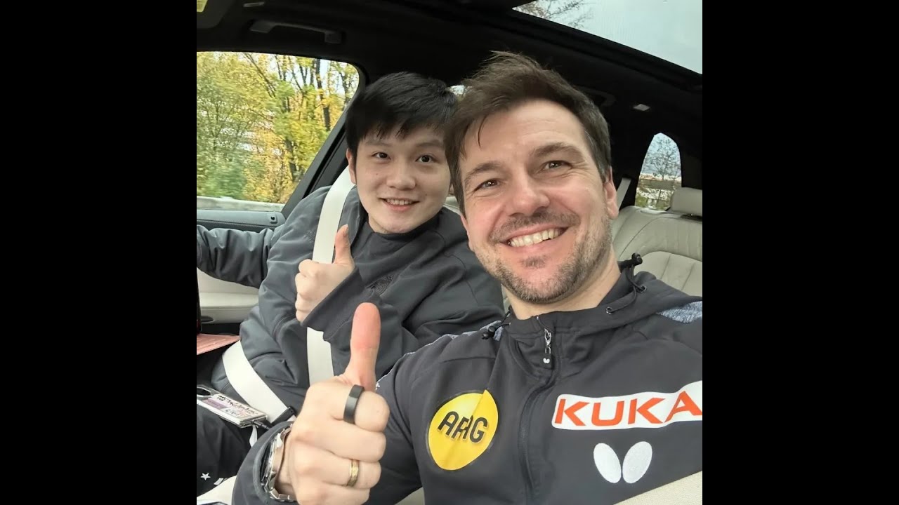 Fan Zhendong & Timo Boll’s Football Day Out in Dortmund #fanzhendong # ...