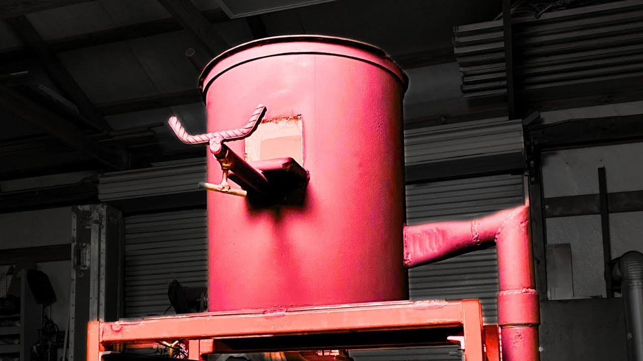 Building a SIMPLE Don Fogg post box forge - YouTube