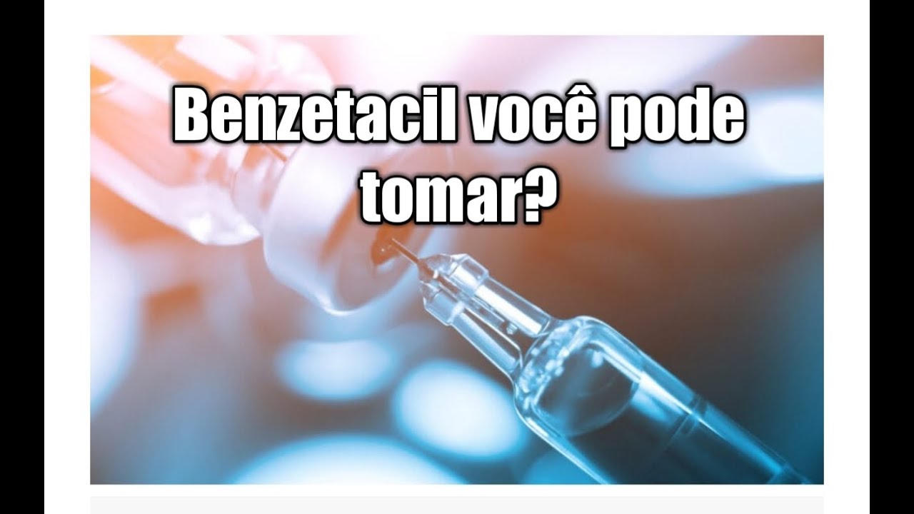 Contra Indicações do Benzetacil um Poderoso Antibiótico em Injeção ...