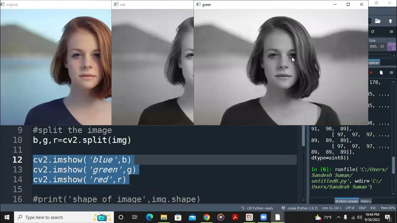 Tutorial 8- Image operation based on Pixels manipulation | Image processing course | Computer ...