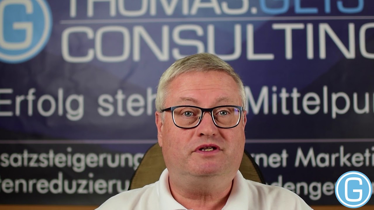IHR ERFOLG STEHT IM MITTELPUNKT | Thomas Geist Consulting - YouTube