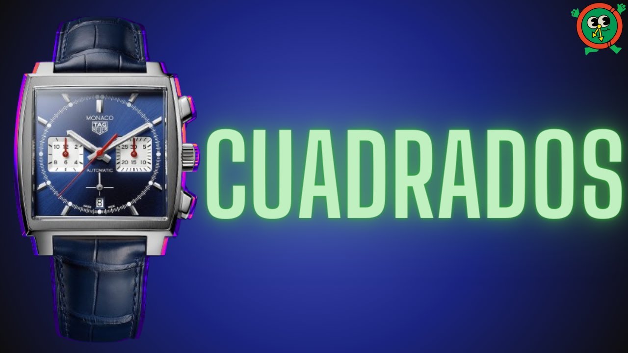 5 Buenos RELOJES Cuadrados - YouTube