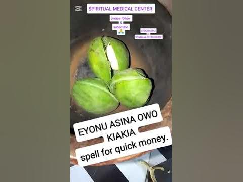 EYONU ASINA OWO KIAKIA (Spell for fast money) - YouTube
