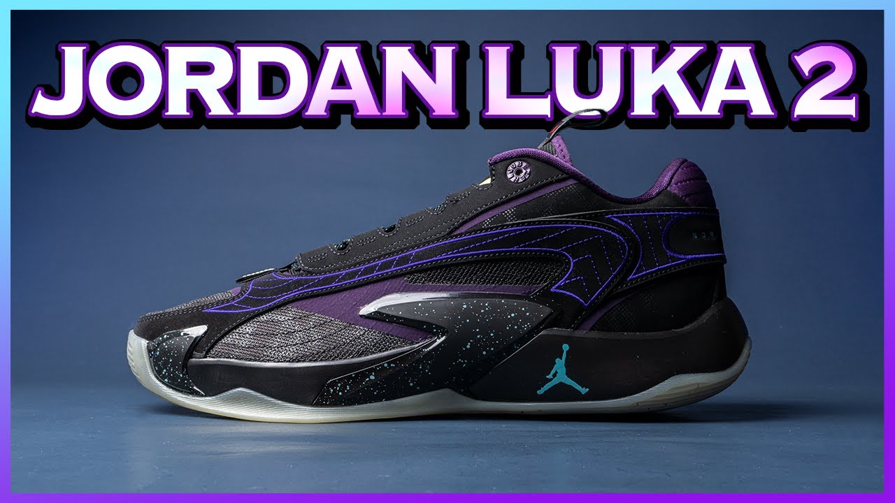 Jordan Luka 2 實鞋介紹 / Luka Dončić 的第二代簽名鞋科技配置與設計更升級，多材質堆疊外型更復古 - YouTube