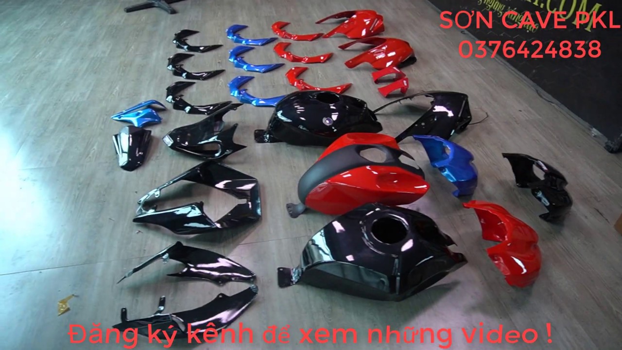 Đồ chơi Body Kit Suzuki GSX S-150 và R-150 I Sơn Cave PKL | Moto Tấn ...