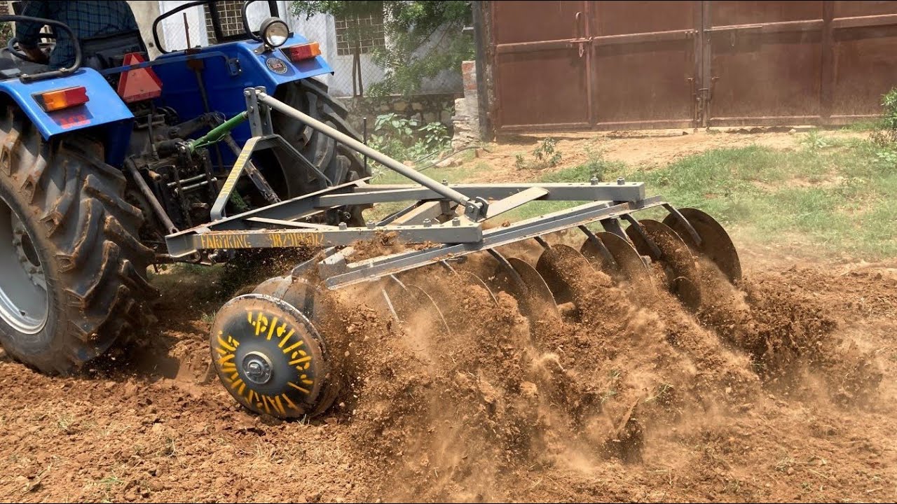 FARMKING DISC HARROW / फ़ार्मकिंग डिस्क हैरो - YouTube