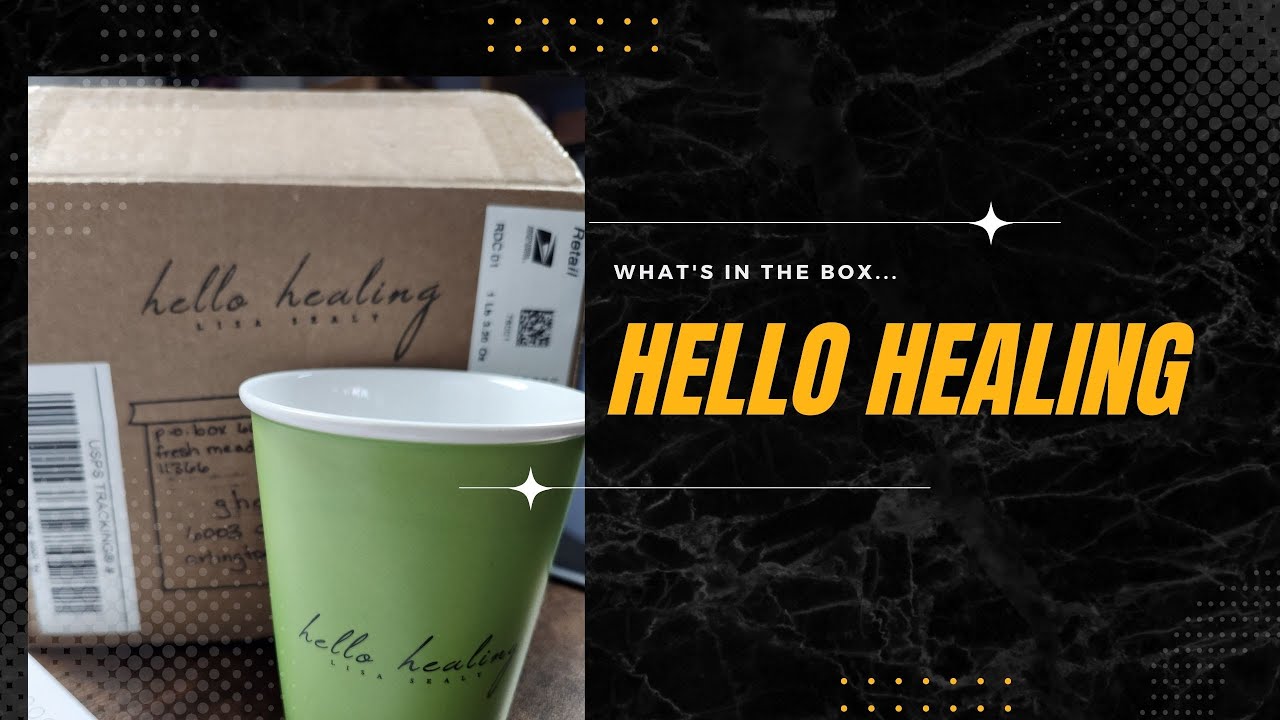 hello healing by Lisa Sealy Ceramic Cup | What's In The Box | G R Houston-Jack - YouTube
