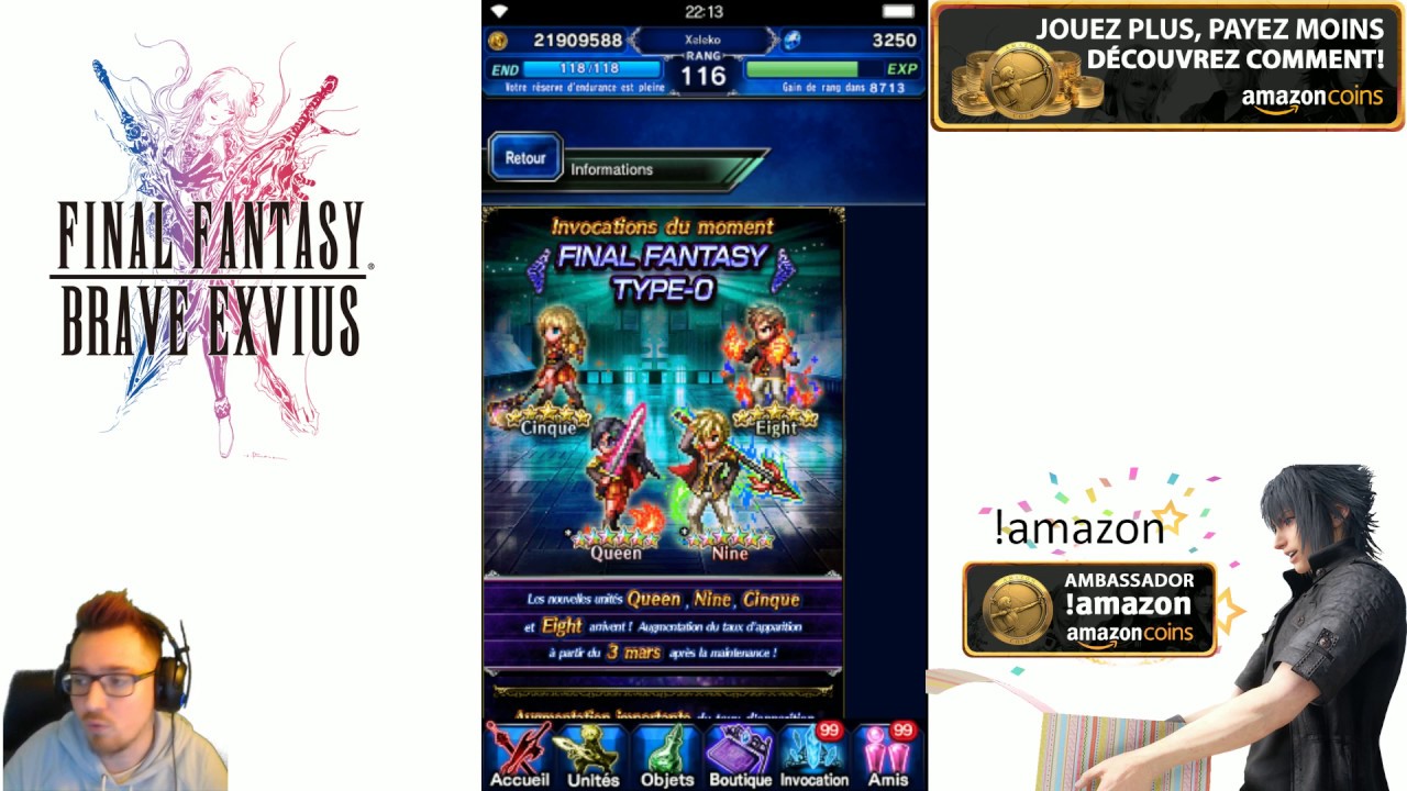 ANALYSE FF-TYPE 0 QUEEN & NINE - Brave Exvius FR HD - YouTube