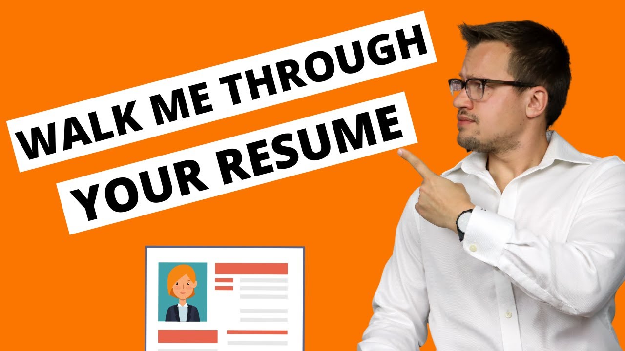 "Walk Me Through Your Resume" - Interview Guide for MBA's and ...