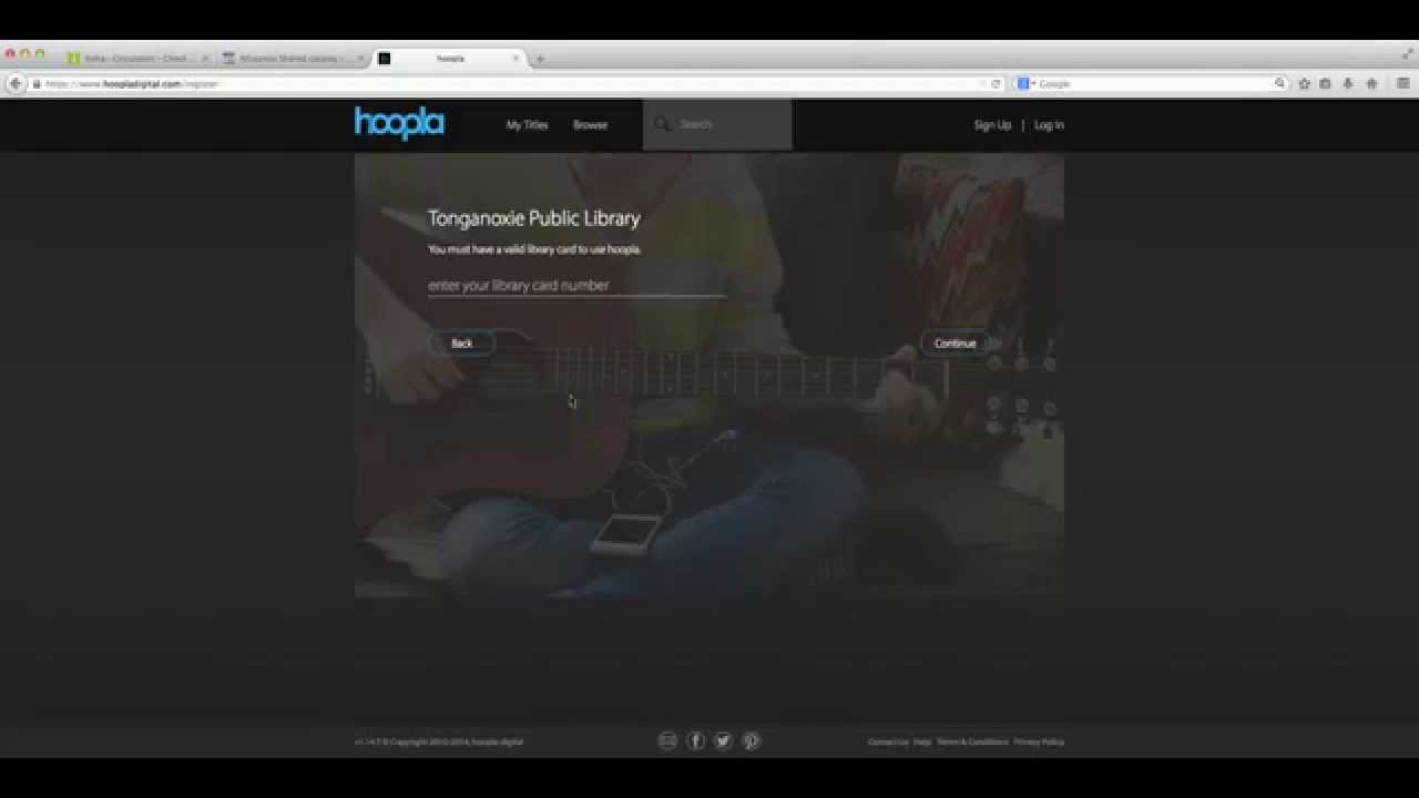 Hoopla Signup Tutorial - YouTube