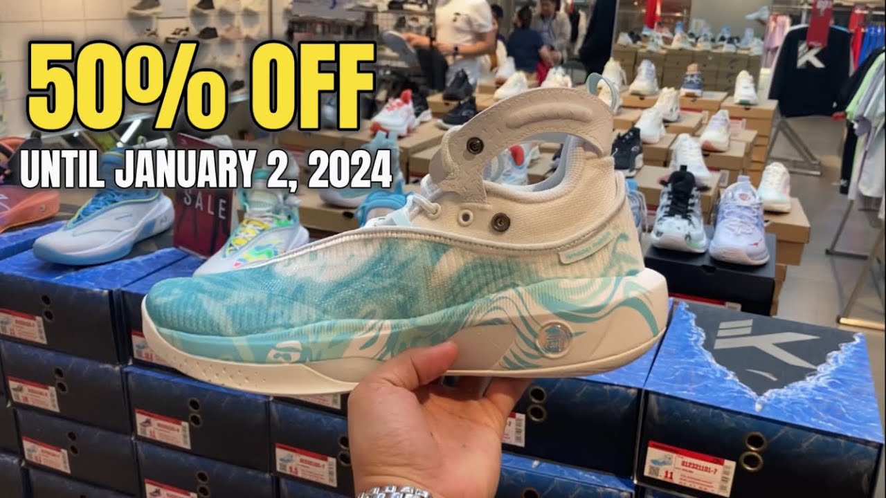 50% OFF MGA BASKETBALL SHOES SA STORE NA ‘TO PAKYAWIN NYO NA! - YouTube