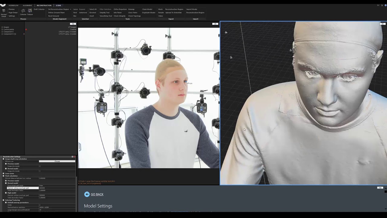 photogrammetry tutorial with clean up and retopo - YouTube