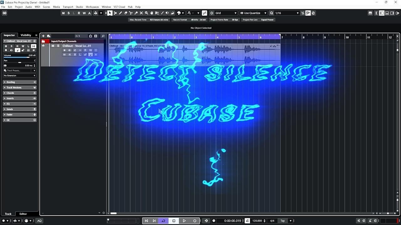 Detect silence cubase - YouTube