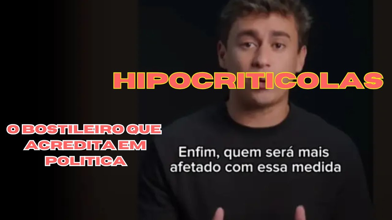 BOSTILEIRO ACREDITA EM HIPOSIA SEJA DE DIREITA OU ESQUERDA ! - YouTube
