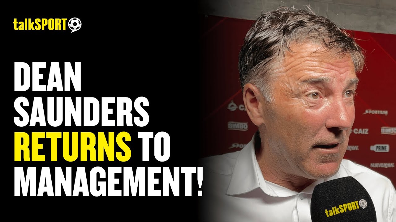 EXCLUSIVE Insight Into Dean Saunders' EPIC RETURN To Management With ...