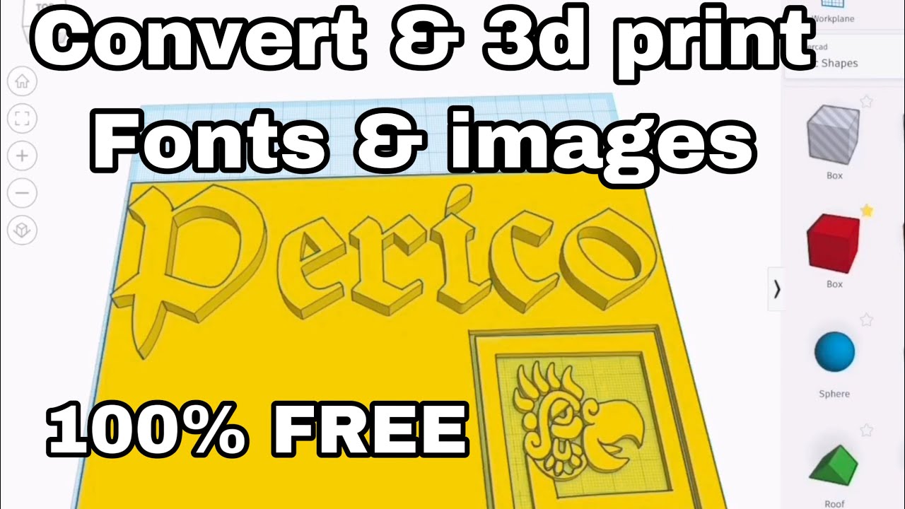 How To Convert Fonts And Images To SVG Files To 3d Print YouTube How To Convert Fonts And Images To SVG Files To 3d Print YouTube