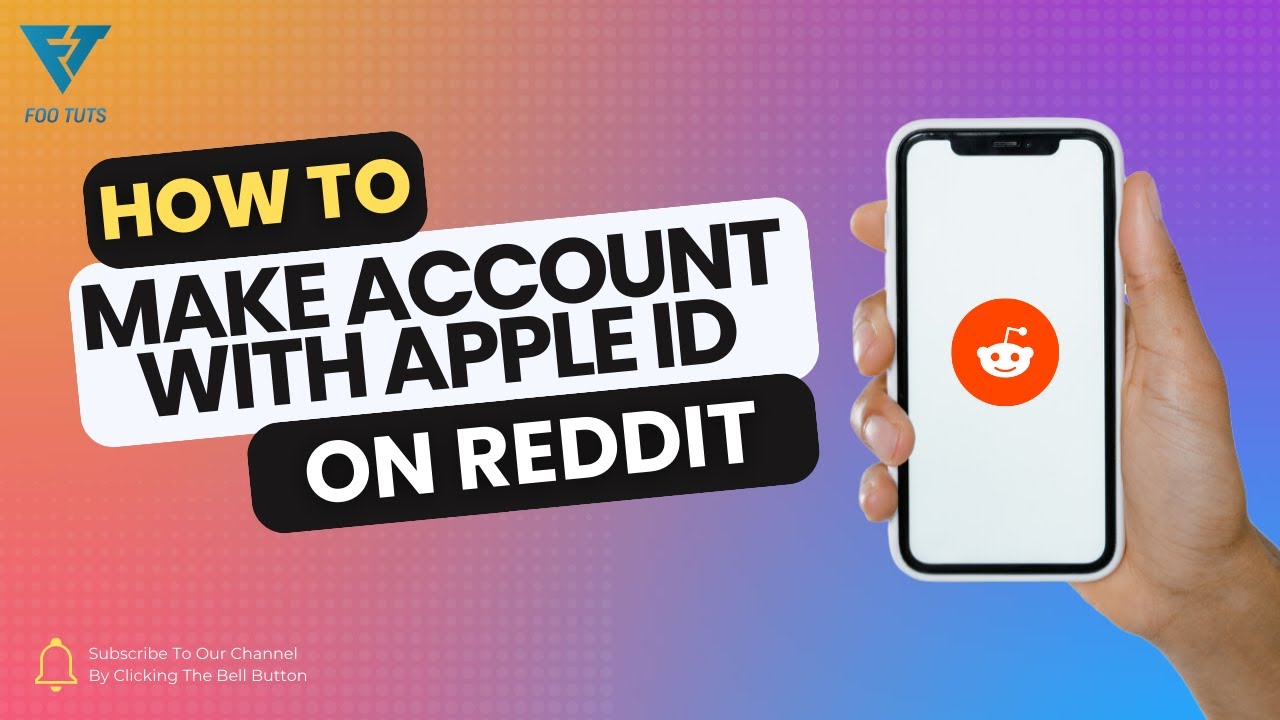 HOW TO MAKE AN ACCOUNT WITH APPLE ID ON REDDIT - YouTube