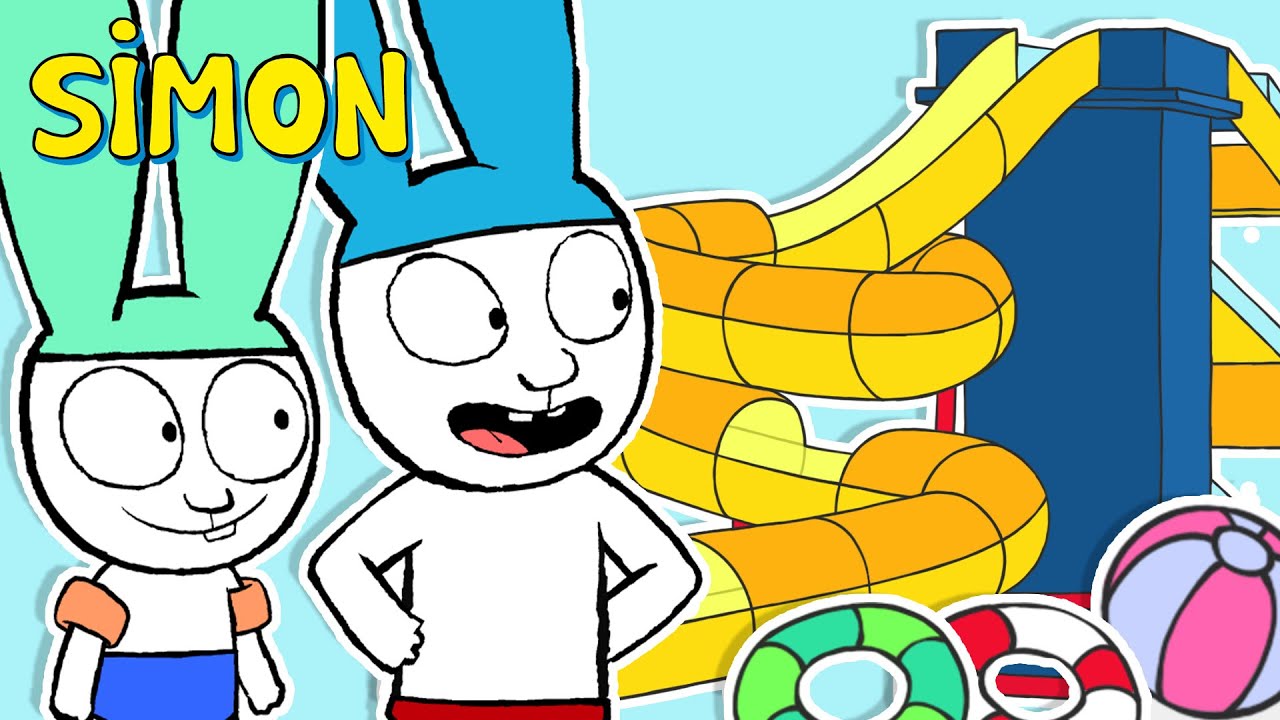 Die Mega-Rutsche 🛝💦 | Simon hase deutsch | Ganze folge | S2 | Cartoons ...