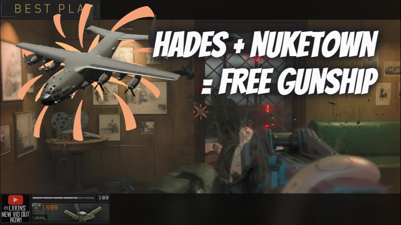 Hades + Nuketown = Free Gunship - Cod Bo4 Multiplayer No Commentary ...