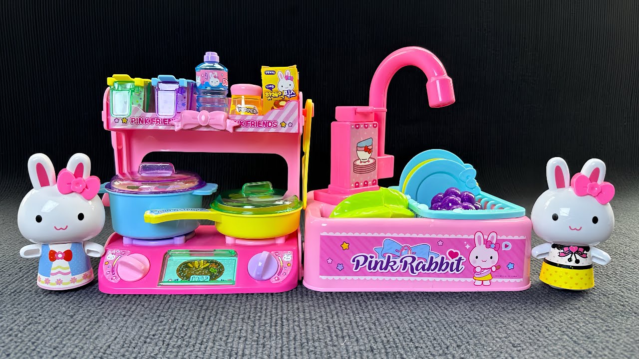 55 minutes satisfied, hello kitty. Kitchen pink unboxing | Review Toys ...