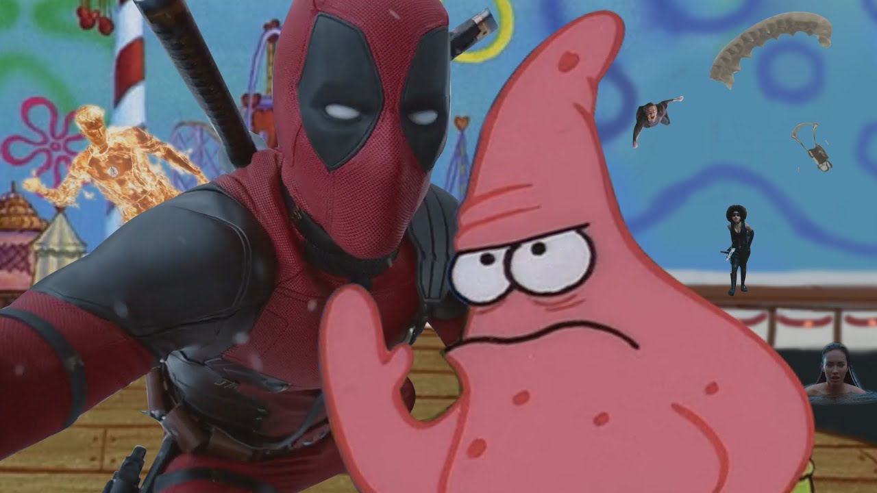 Deadpool vs Patrick Star in Valentine's Day - YouTube