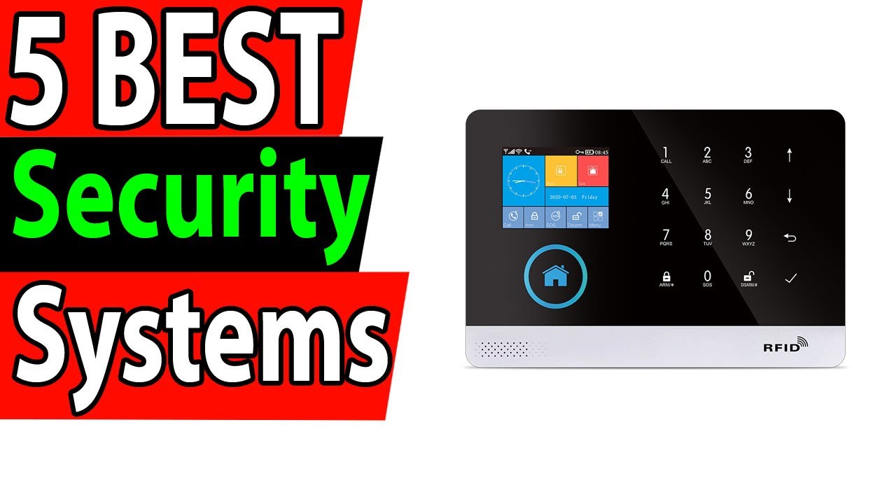 5 Best Home Security Alarm System Review 2024 - YouTube