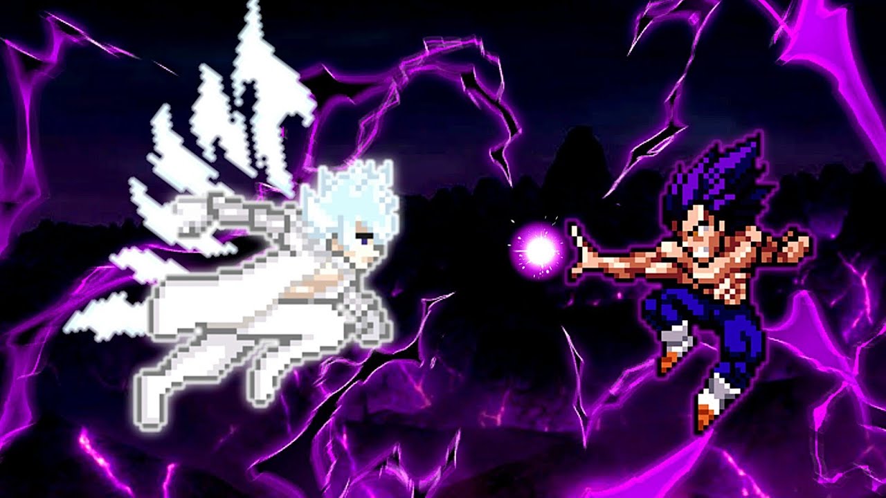 Zeref God Form (New) VS Vegeta Ultra Ego V2 in Jump Force Mugen - YouTube