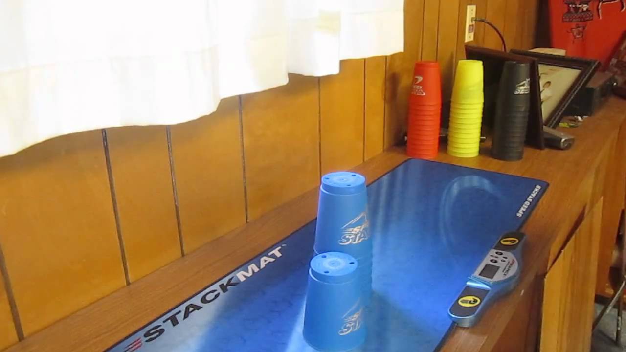 Speed Stacking Week 4 SO CLOSE 2 A 9!!!! - YouTube