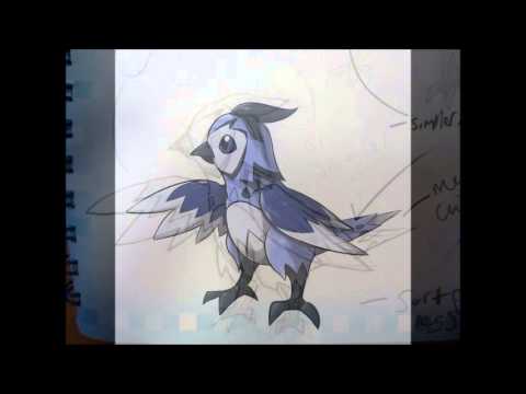 New Blue Jay Pokemon - YouTube
