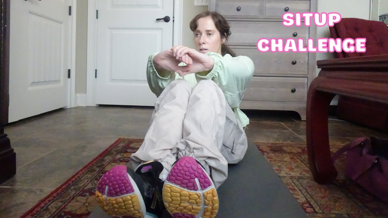 SITUP CHALLENGE *HARD - YouTube