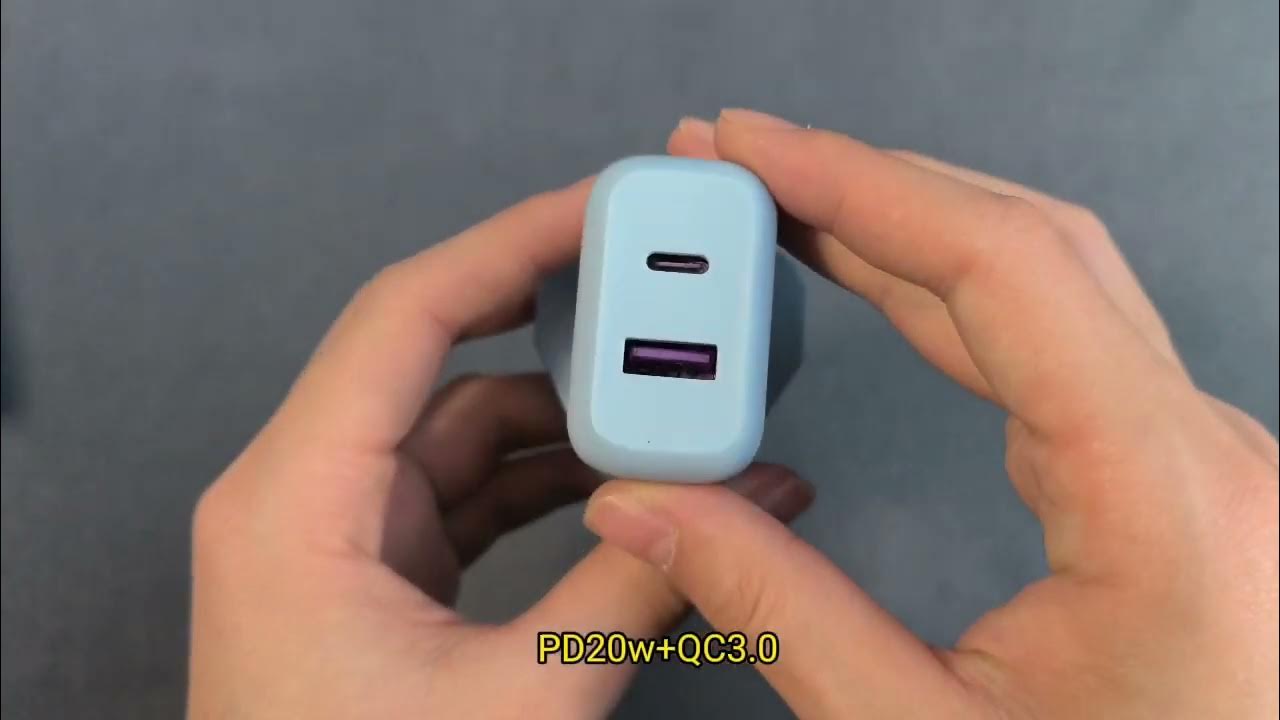 U12s QC3.0+PD20W fast charger-Honeycomb series#hoguo #phonecharger #wallcharger #factory # ...